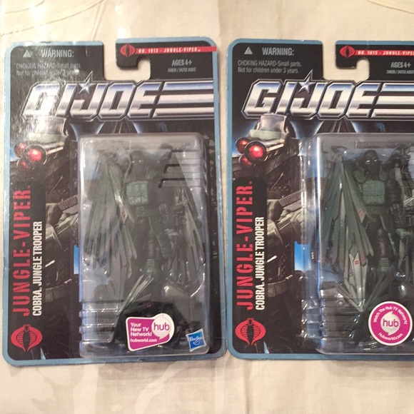 Hasbro | Toys | Gi Joe Jungle Viper Rise Of Cobra Figures | Poshmark